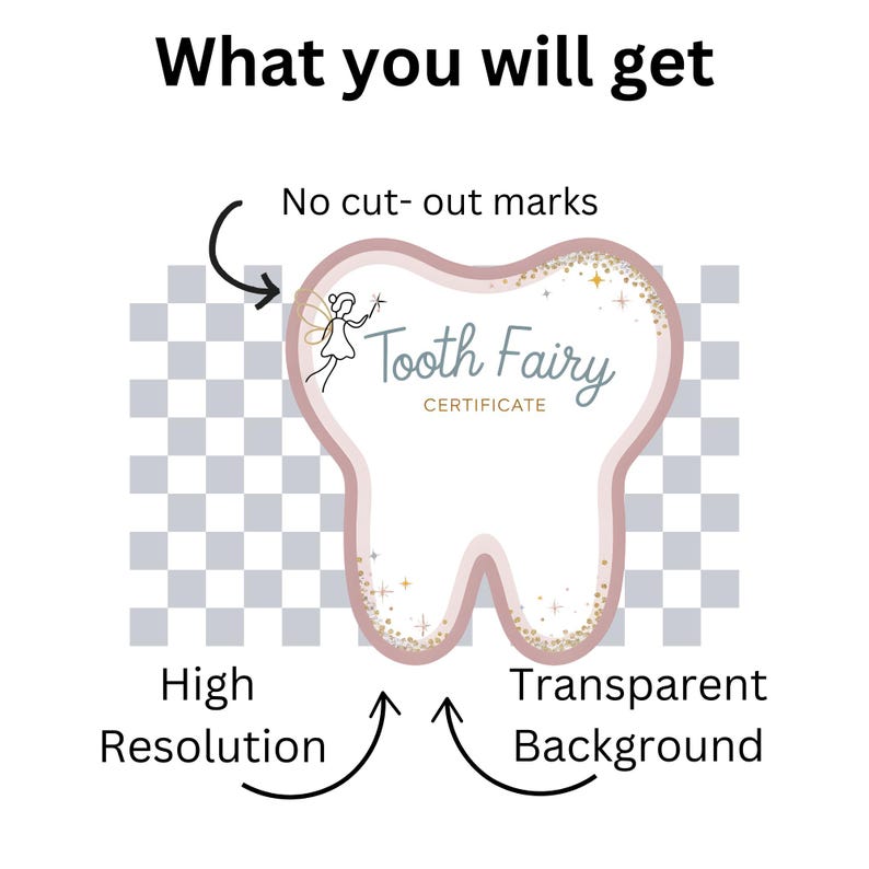 Printable Tooth Fairy Certificate: Lost Tooth Award Keepsake (PDF) - Etsy