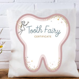 Printable Tooth Fairy Certificate: Lost Tooth Award Keepsake (PDF) - Etsy
