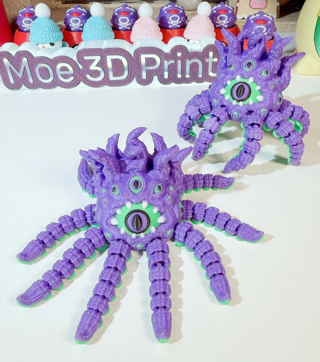3D Printed Articulated Azathoth Fidget Desk Toy | Sensory | Curiosity ...