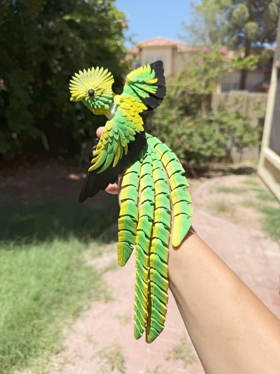 Moehearts Articulated Quetzal 3d Printed Fidget Desk Toy | Sensory ...