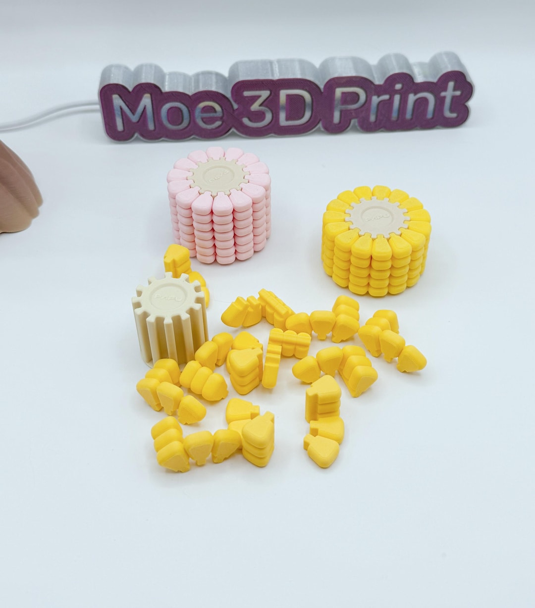 Corn Jigsaw Puzzle, Moehearts 3D Printed Jigsaw Puzzle Toys, Stress and ...
