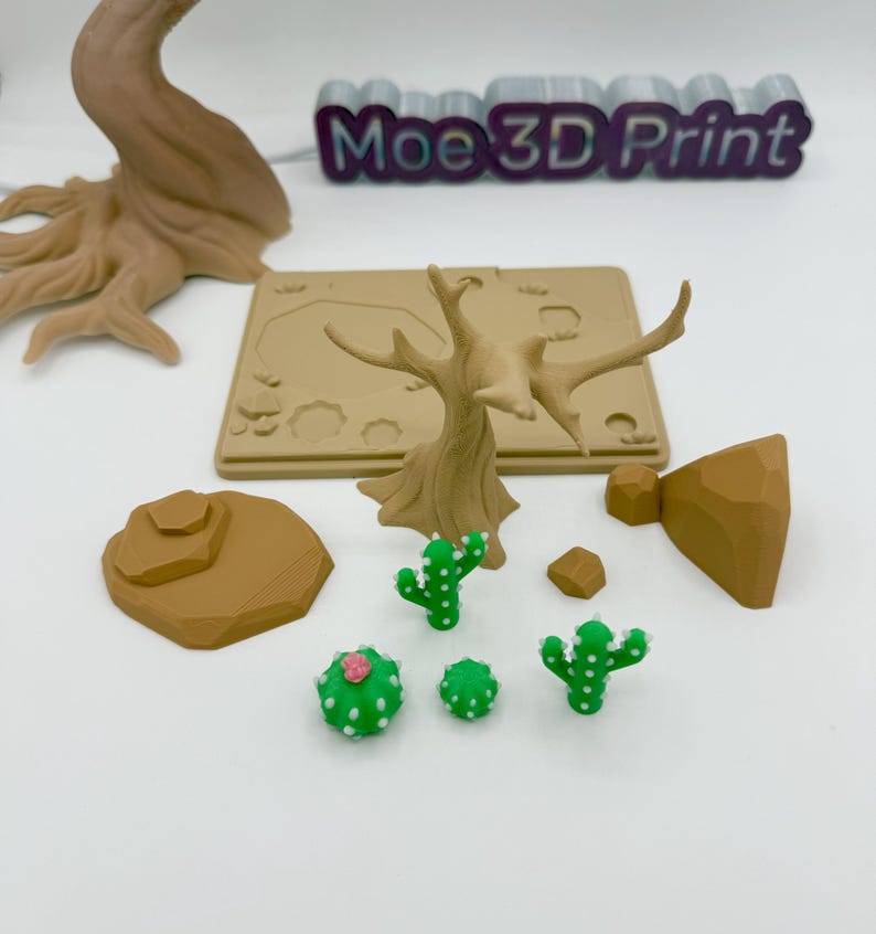 3D Printed Flexi Armadillo Cute Desert Scene – Sensory Fidget Toy - Etsy UK