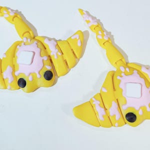 3D Printed Flappy Jacks Articulating Stingray Fidget Toy - Desk Decor ...
