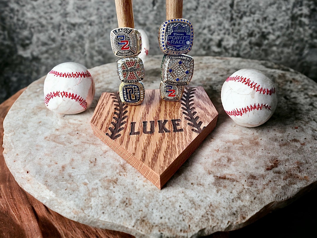 Baseball Homeplate Ring Holder Championship Ring Holder Personalized ...