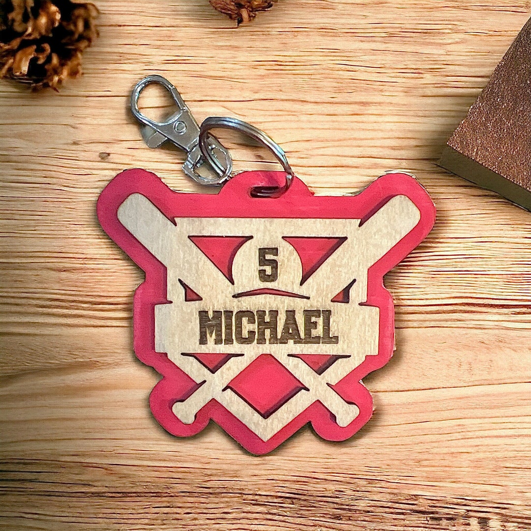 Sports Bag Tags Custom Bag Tag Baseball Luggage Tag for Football Bag ...