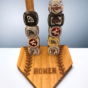 Baseball Homeplate Ring Holder, Championship Ring Holder, Personalized ...