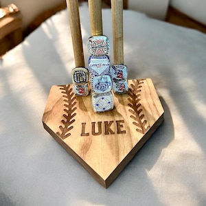 Baseball Homeplate Ring Holder Championship Ring Holder Personalized ...