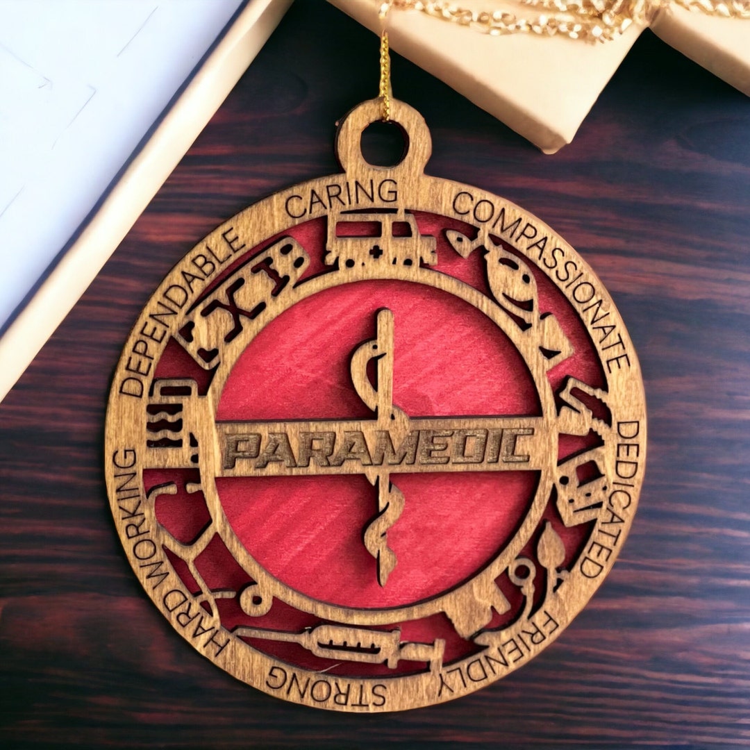 Paramedic Personalized Appreciation Gift for First Responder Keepsake ...