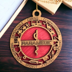 Paramedic Personalized Appreciation Gift for First Responder Keepsake ...