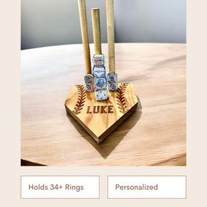 Baseball Homeplate Ring Holder Championship Ring Holder Personalized ...