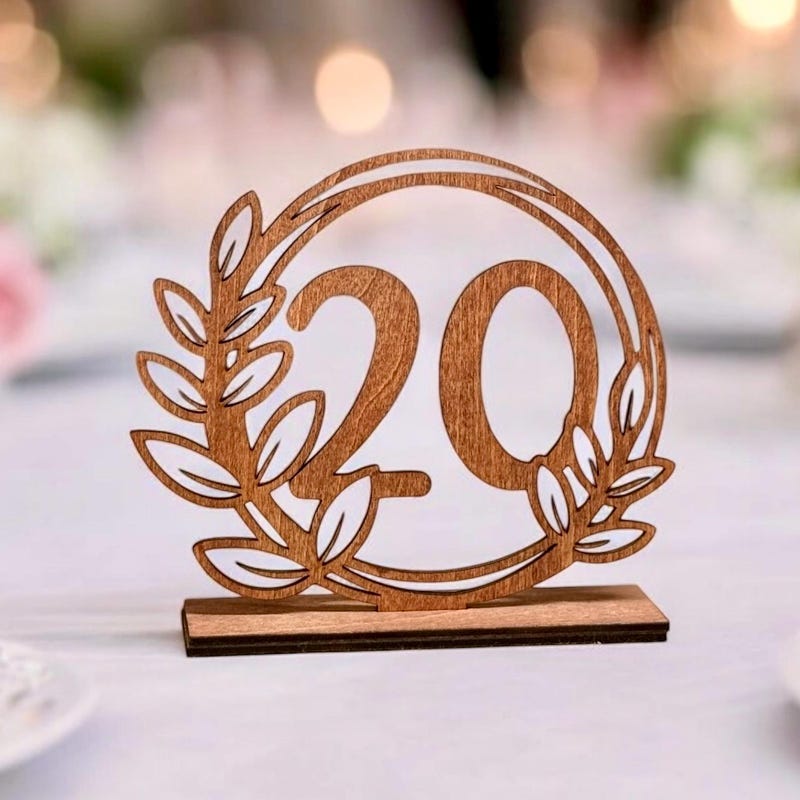 Table Number Display - Etsy