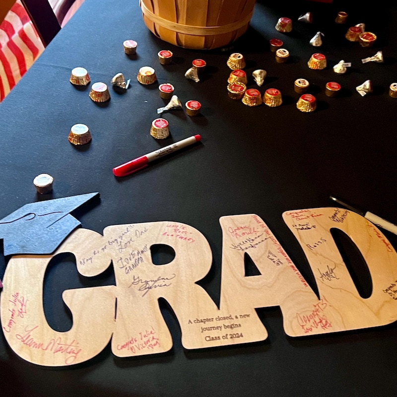 Graduation Guestbook - Etsy