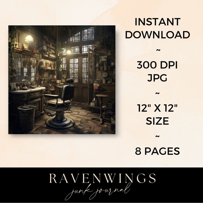 Salon Store, Vintage Barber Shop, Digital Background, Hairdressers ...