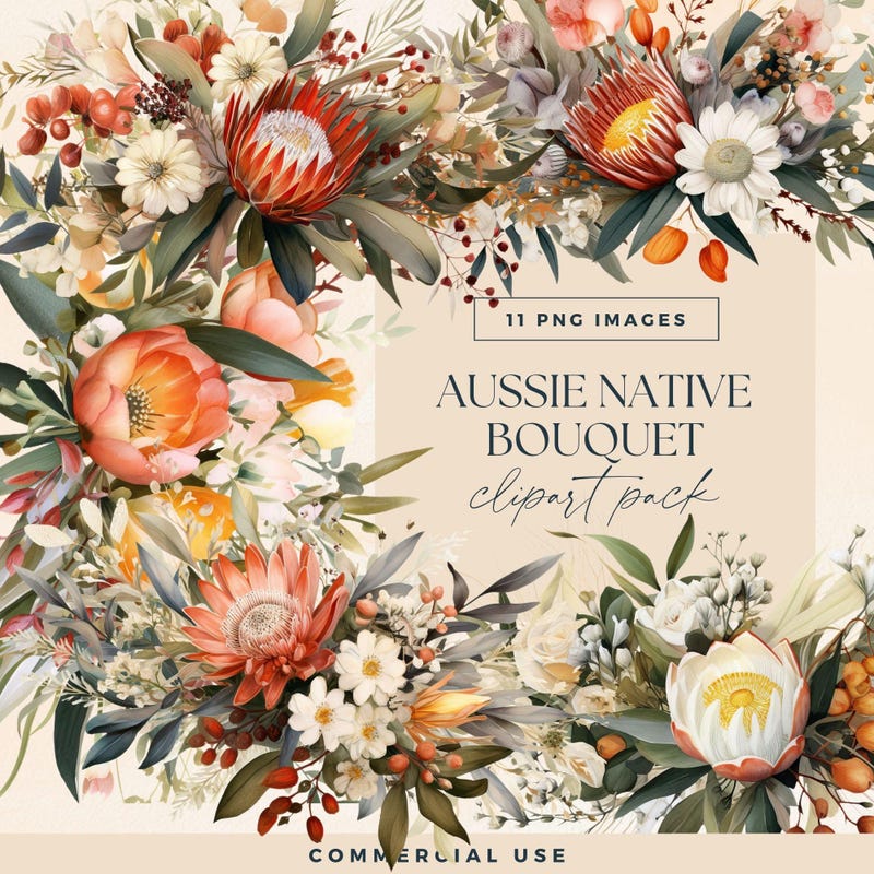 Australian Native Flowers - Etsy Australia