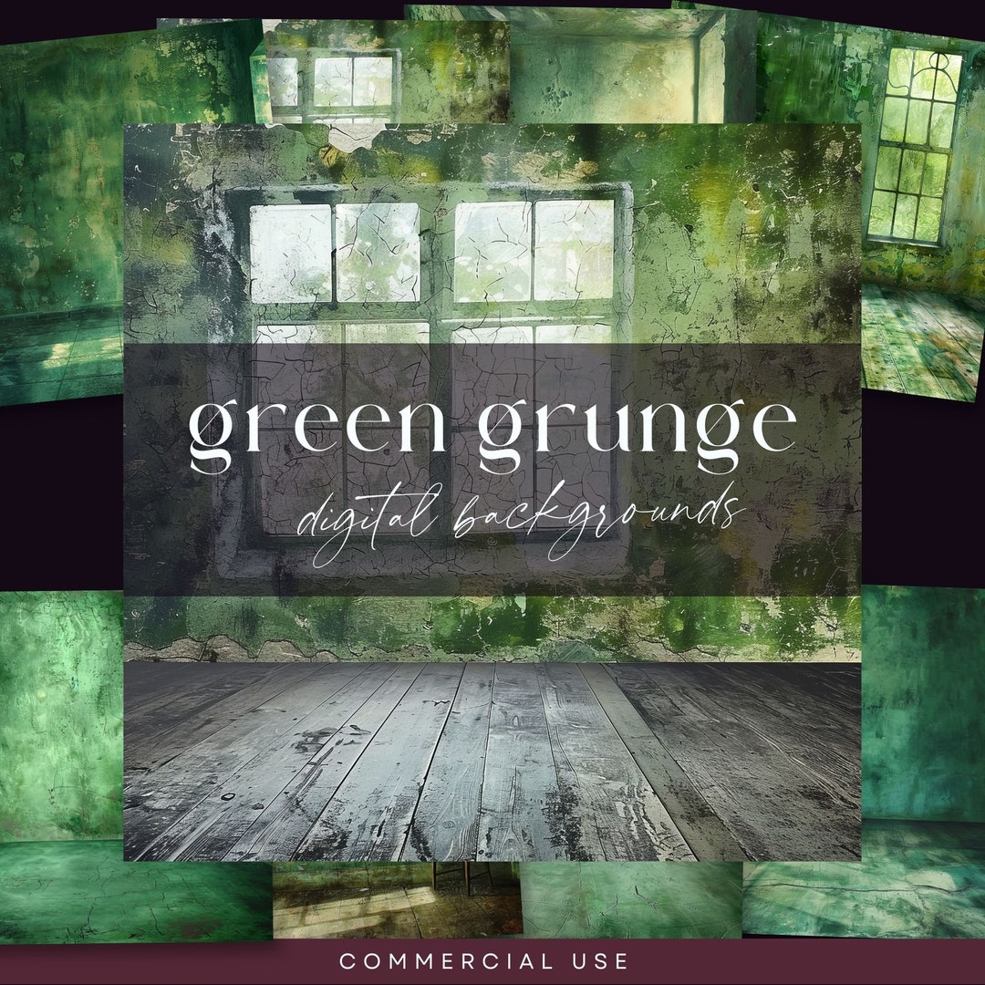 Grunge Studio Backdrop, Old Wall Digital Background, Urban Overlay ...