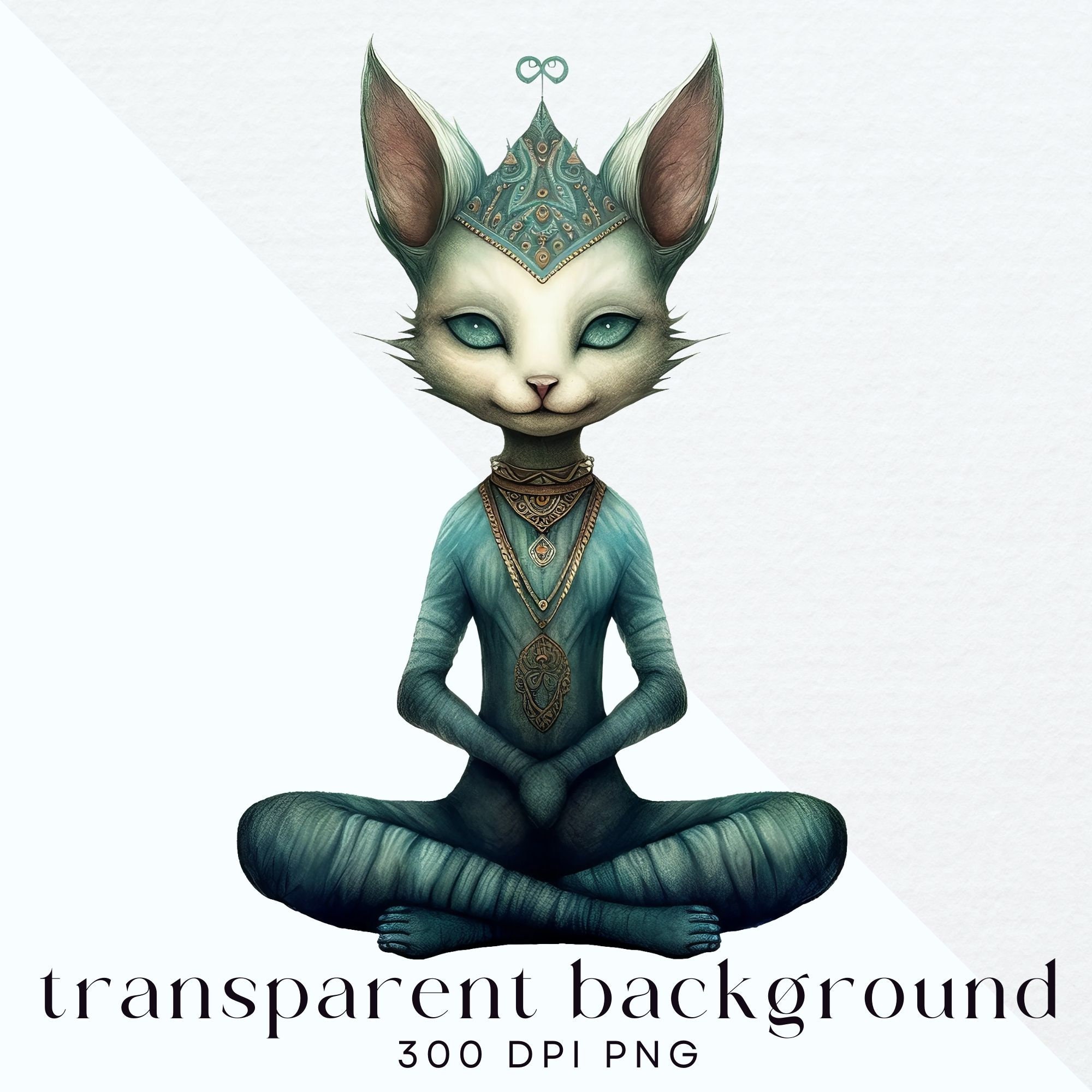 Mindful Yoga Clipart, Transparent PNG, Exotic Animal Clip Art ...