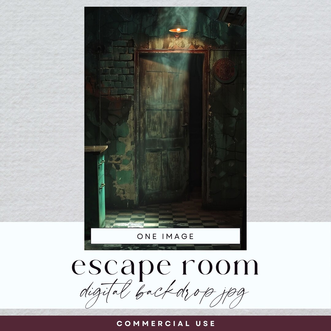 Dark Basement Scene, Escape Room Digital Backdrop, Scrapbook, Grunge ...