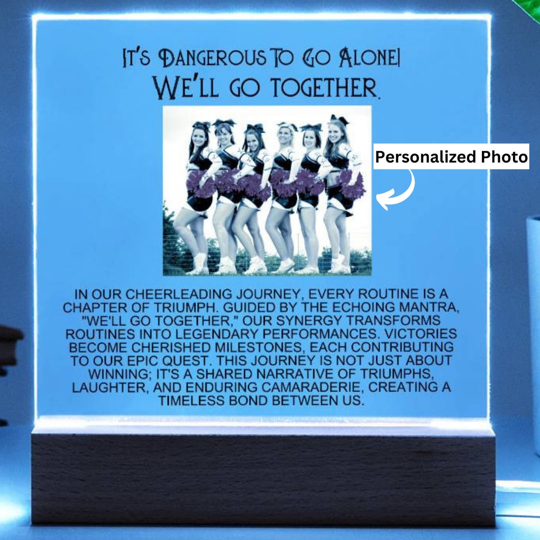 Cheerleading Plaque, Cheerleading Gifts, Cheer Coach, Gifts for ...