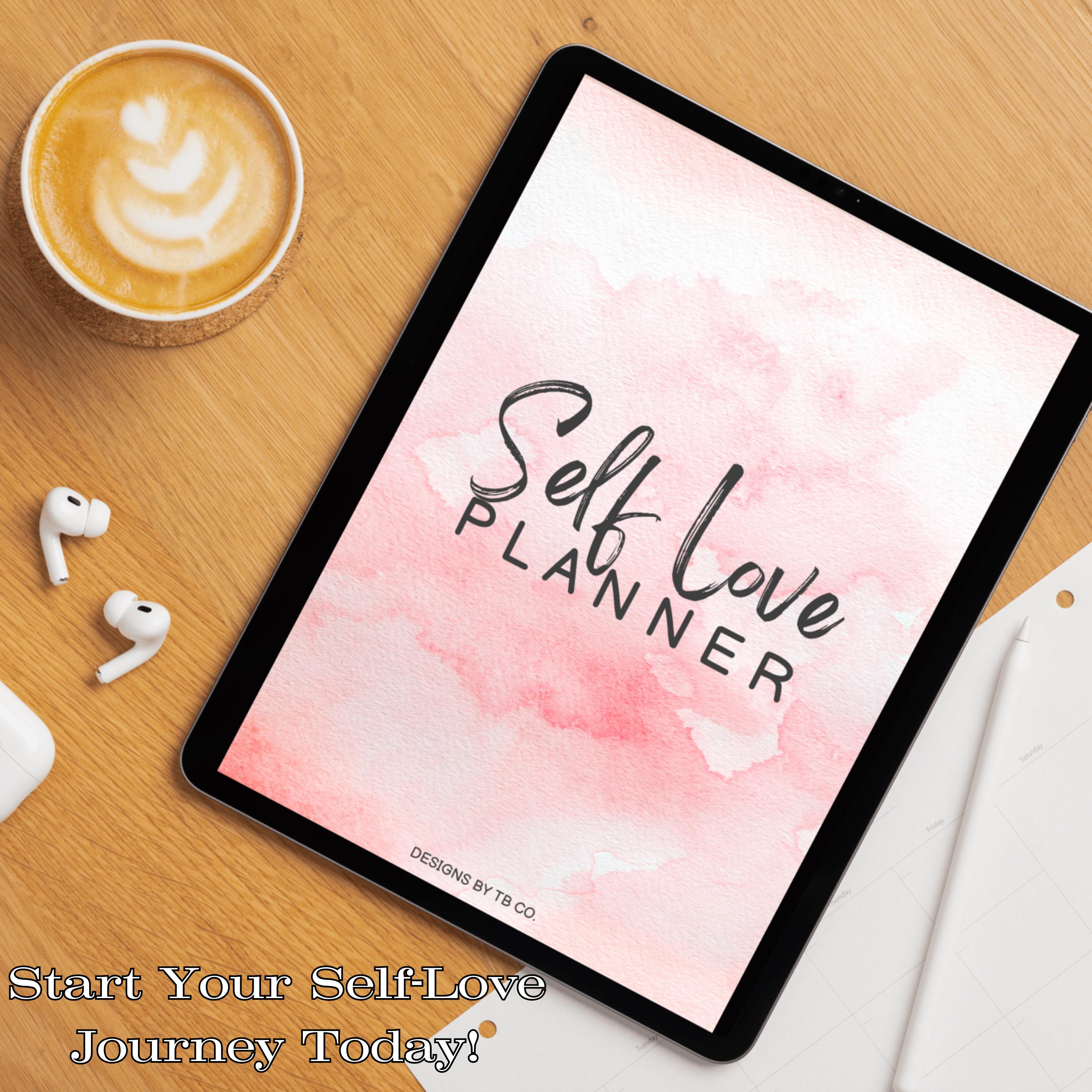 Self-love Planner - Printable PDF for Personal Growth, Self-care, and ...
