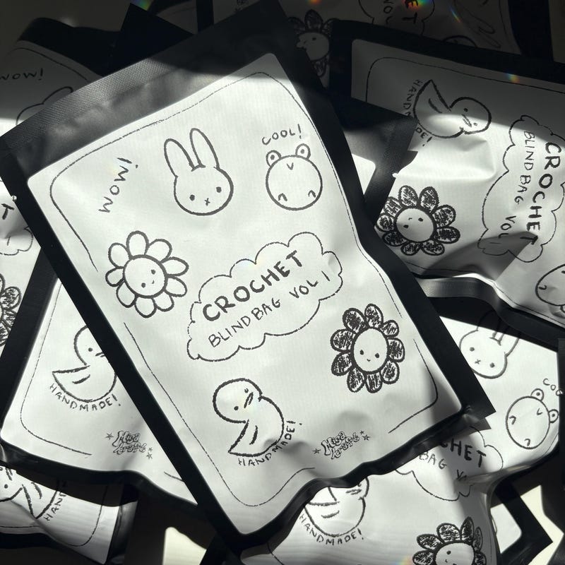 Blind Bag Template - Etsy