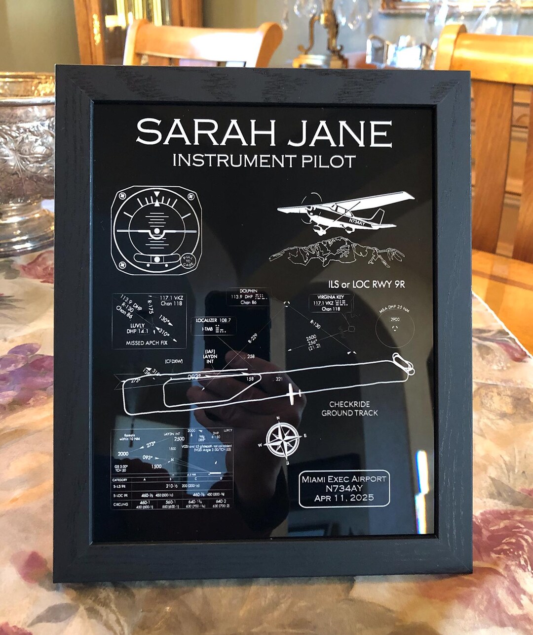 Customized Glass Pilot Achievement Plaques! - Etsy