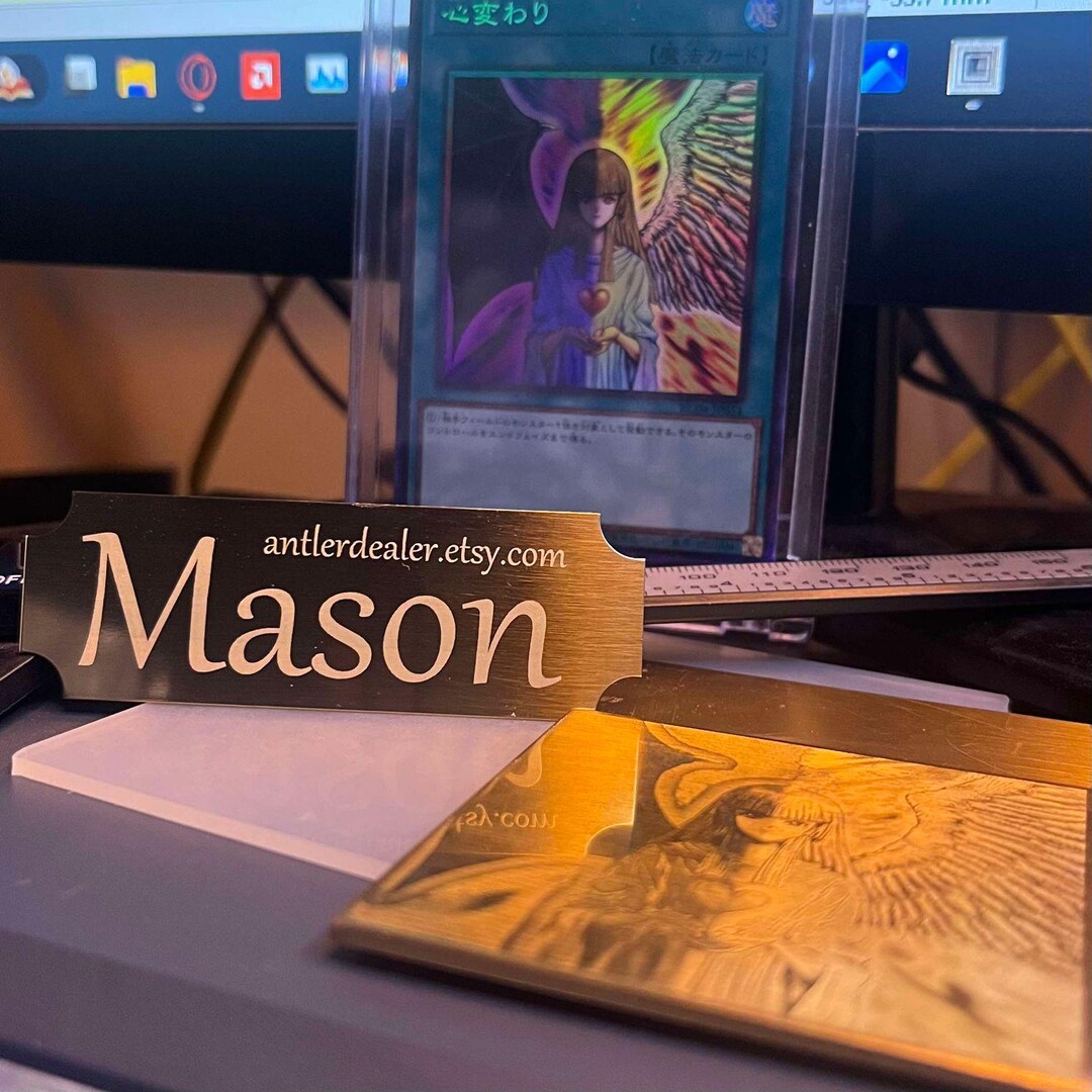 Custom Brass Nameplate (read Description) - Etsy