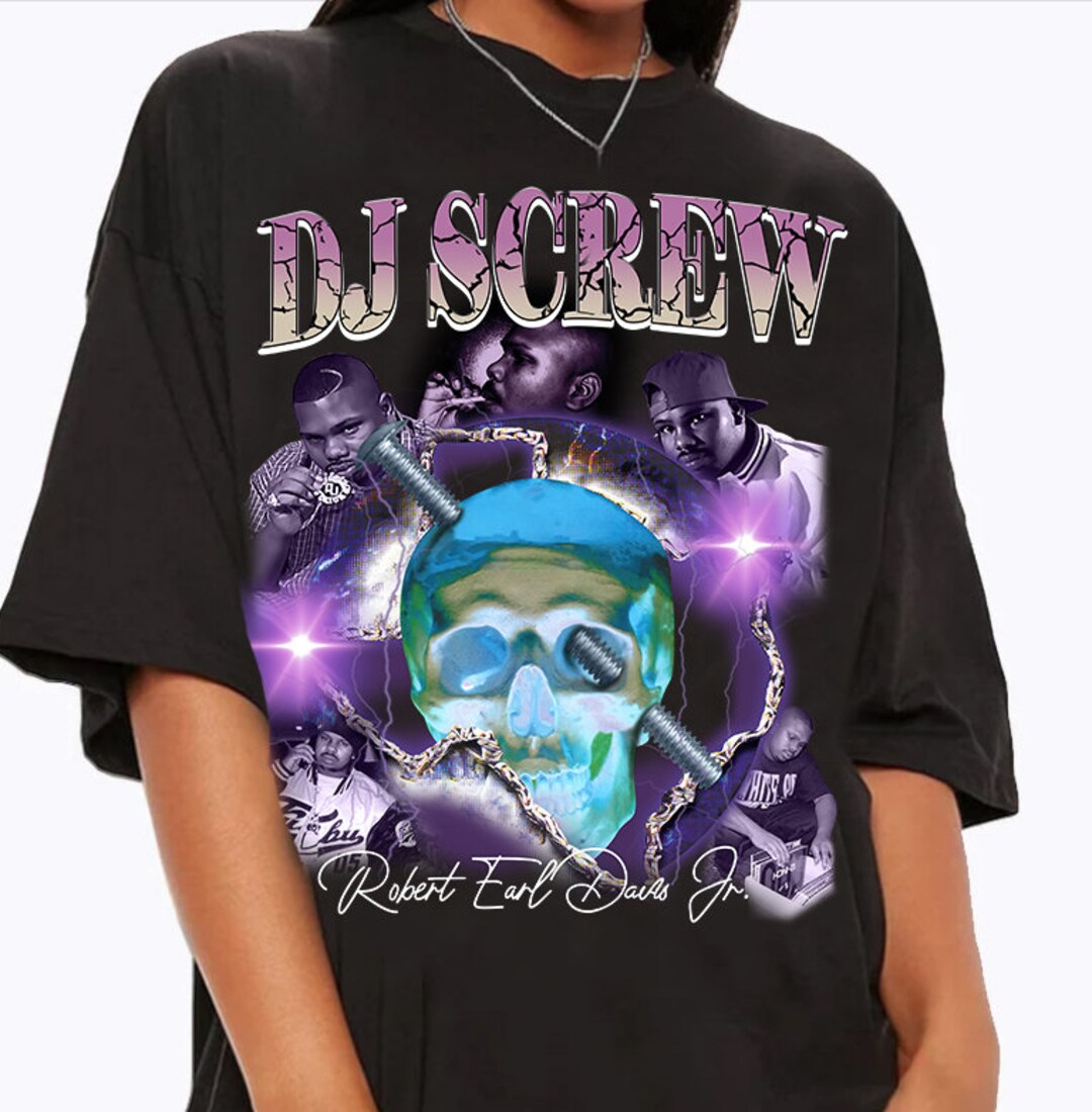 Vintage 90s Graphic Style DJ Screw Shirts, DJ Screw Classic Retro ...