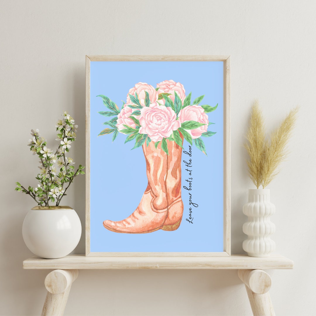 Coastal Cowgirl Download/printable Art - Etsy