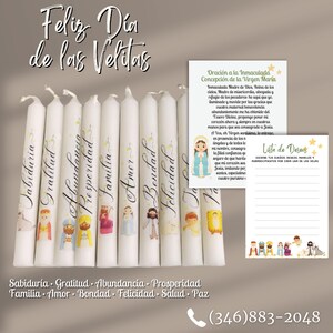 Día De Las Velitas – Colombian Tradition Holiday Candles | 5-inch ...