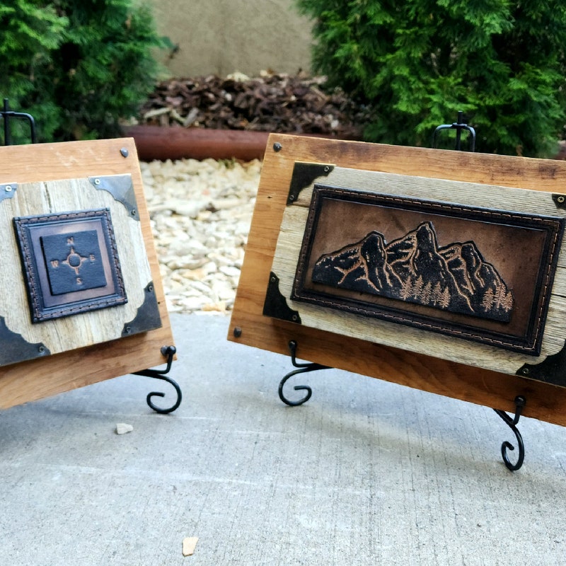 Leather Frame - Etsy
