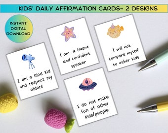 Positive Affirmation Cards Affirmation Cards Positive Quote - Etsy