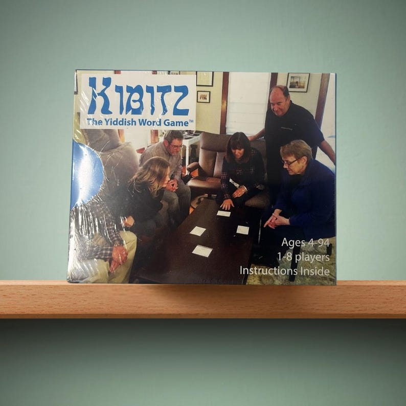 KIBITZ the Yiddish Word Game - Etsy