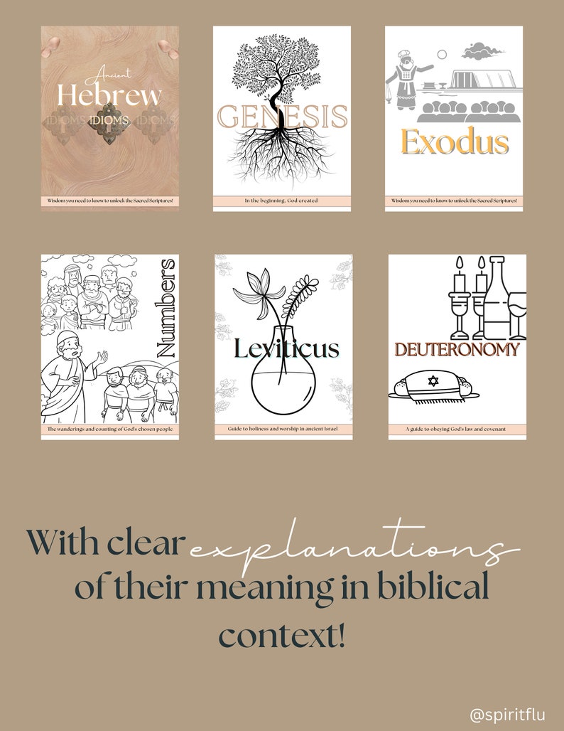 Digital Ancient Hebrew Idioms in the Bible In-depth Bible Study ...