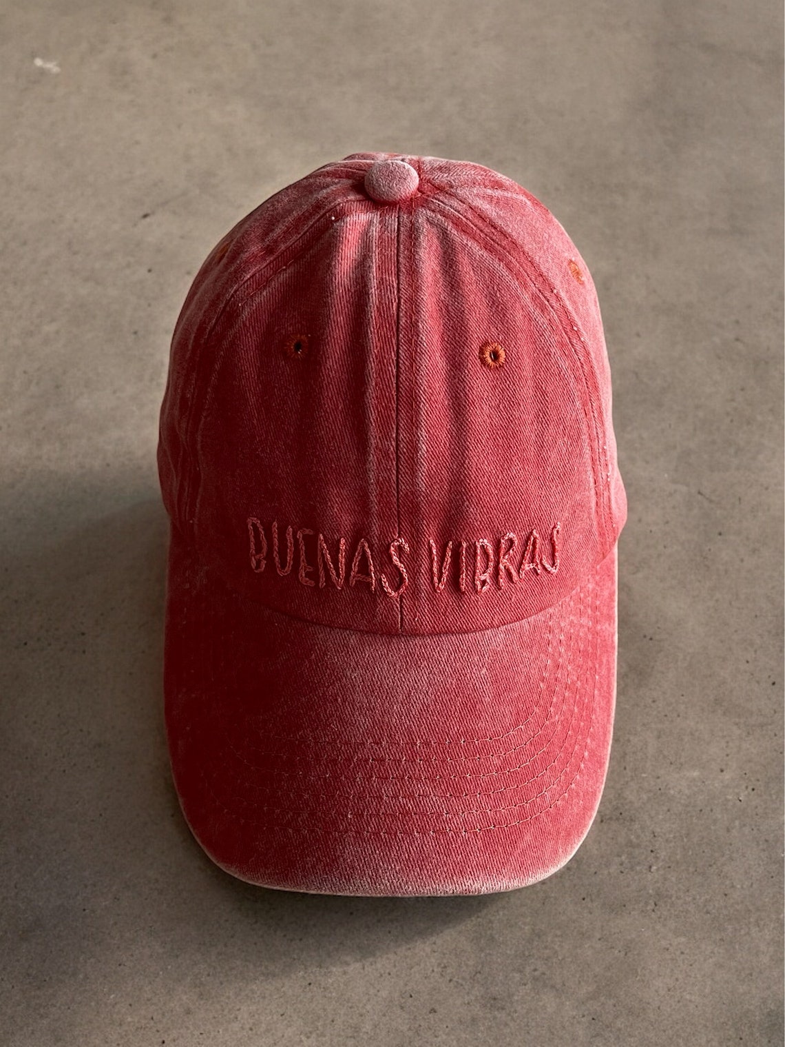 Adult Buenas Vibras Good Vibes Hand-stitched Spanish Language Hats ...