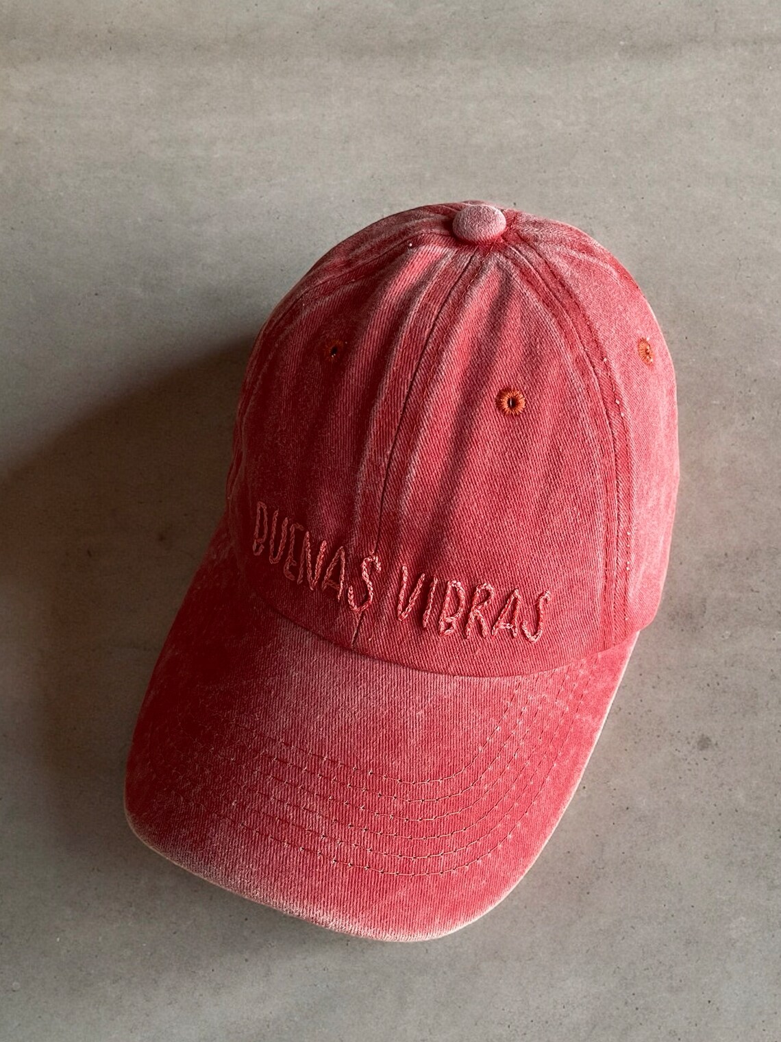 Adult Buenas Vibras Good Vibes Hand-stitched Spanish Language Hats ...