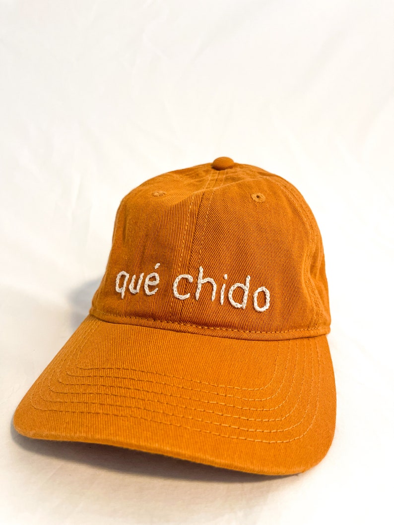 Kids Qué Chido Mexican Slang Hand-stitched Spanish Language Hats ...