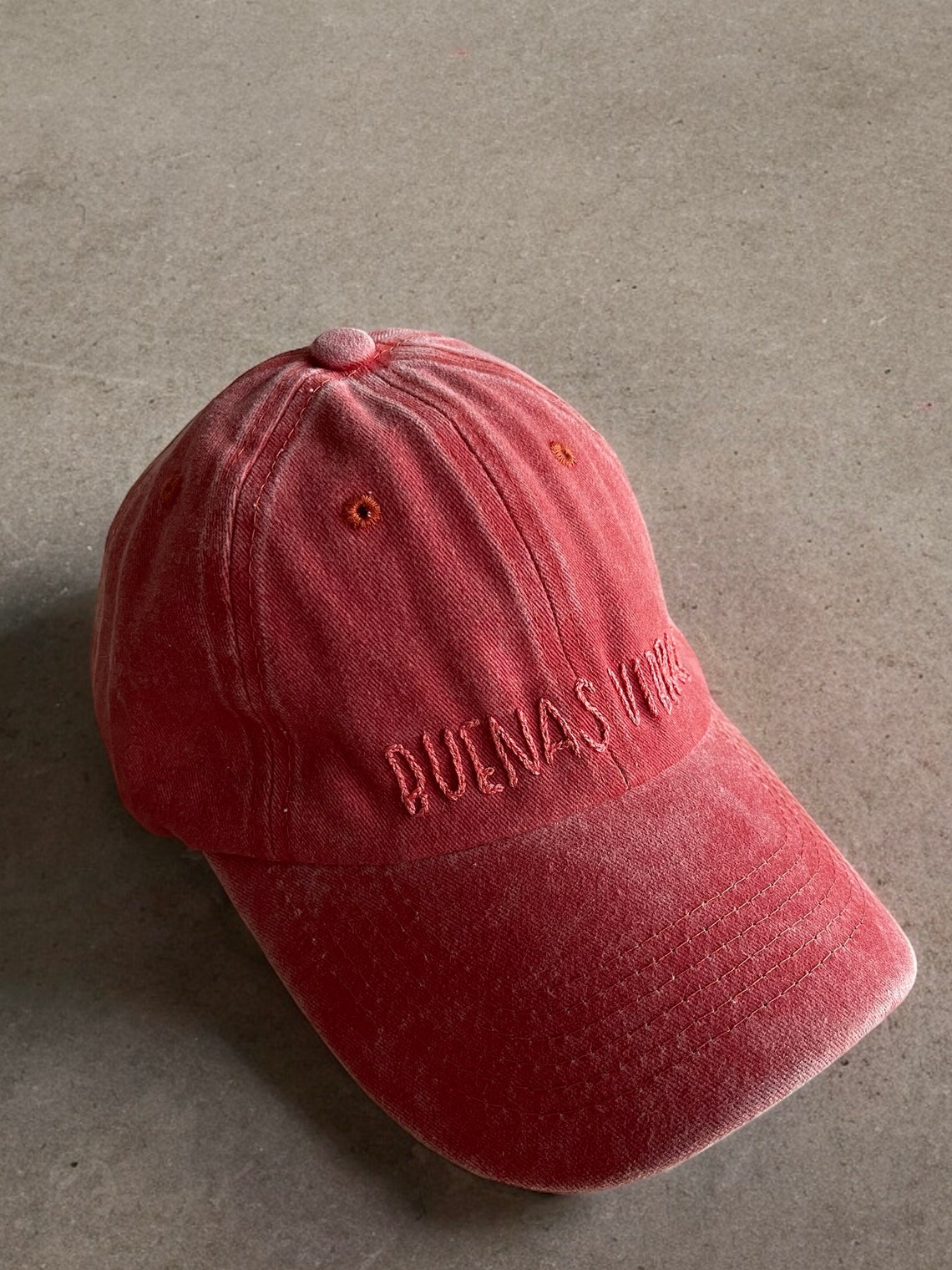 Adult Buenas Vibras Good Vibes Hand-stitched Spanish Language Hats ...