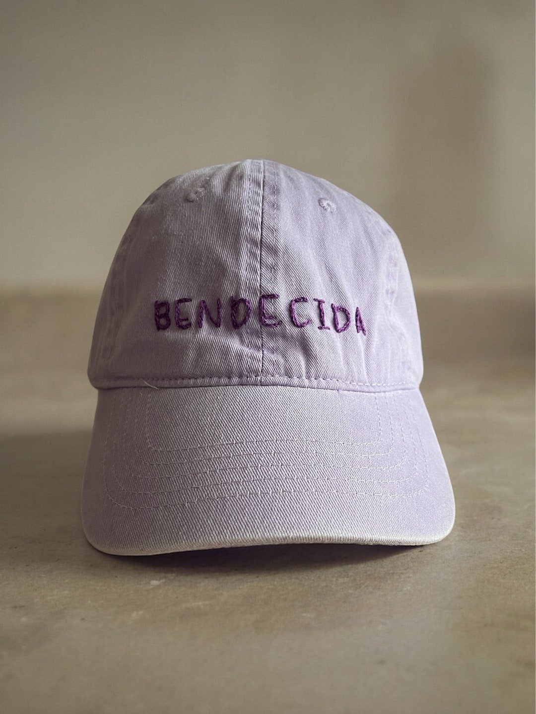 Adult Bendecida Blessed Hand-stitched Spanish Language Hats ...