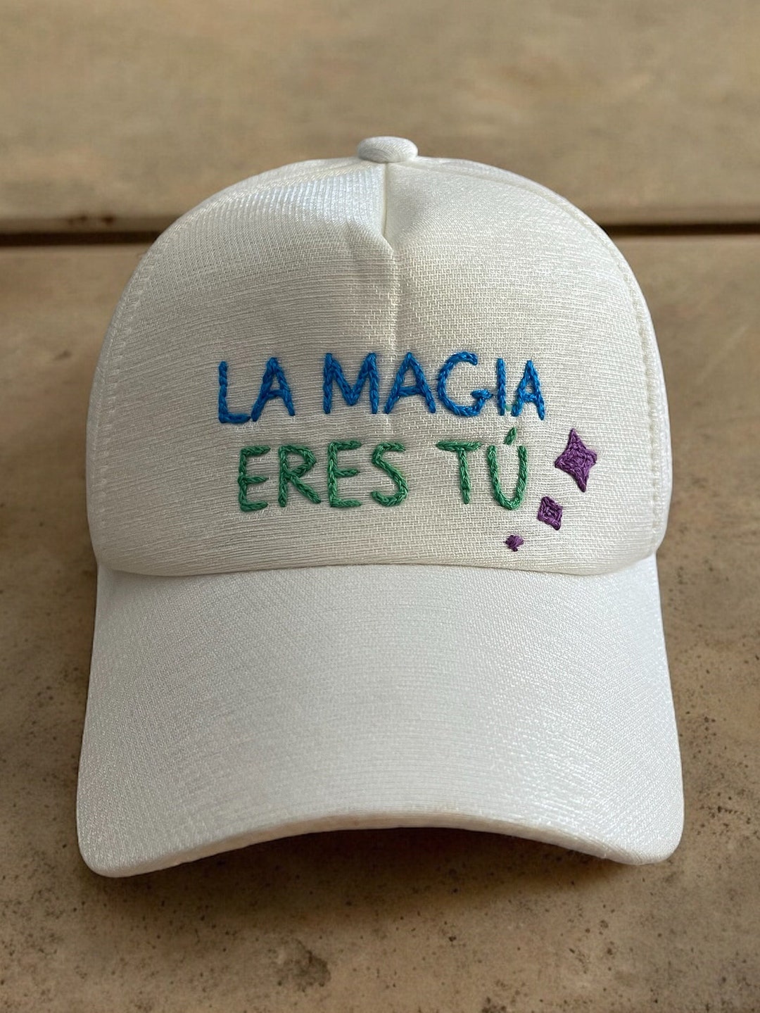 Kids Encanto Hat La Mágia Eres Tú Bilingüe Hand-stitched Spanish ...