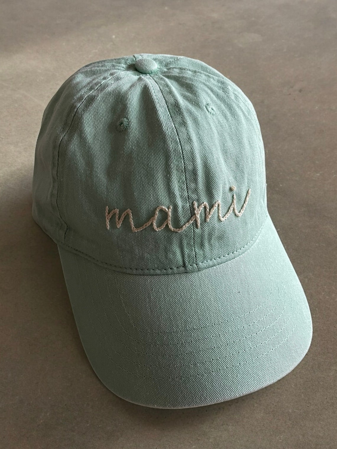 Mami Mommy Hand-stitched Spanish Language Hats, Custom Embroidered Caps ...
