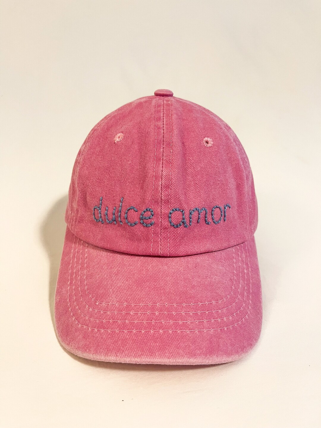 Kids Dulce Amor Hand-stitched Spanish Language Hats, Custom Embroidered ...