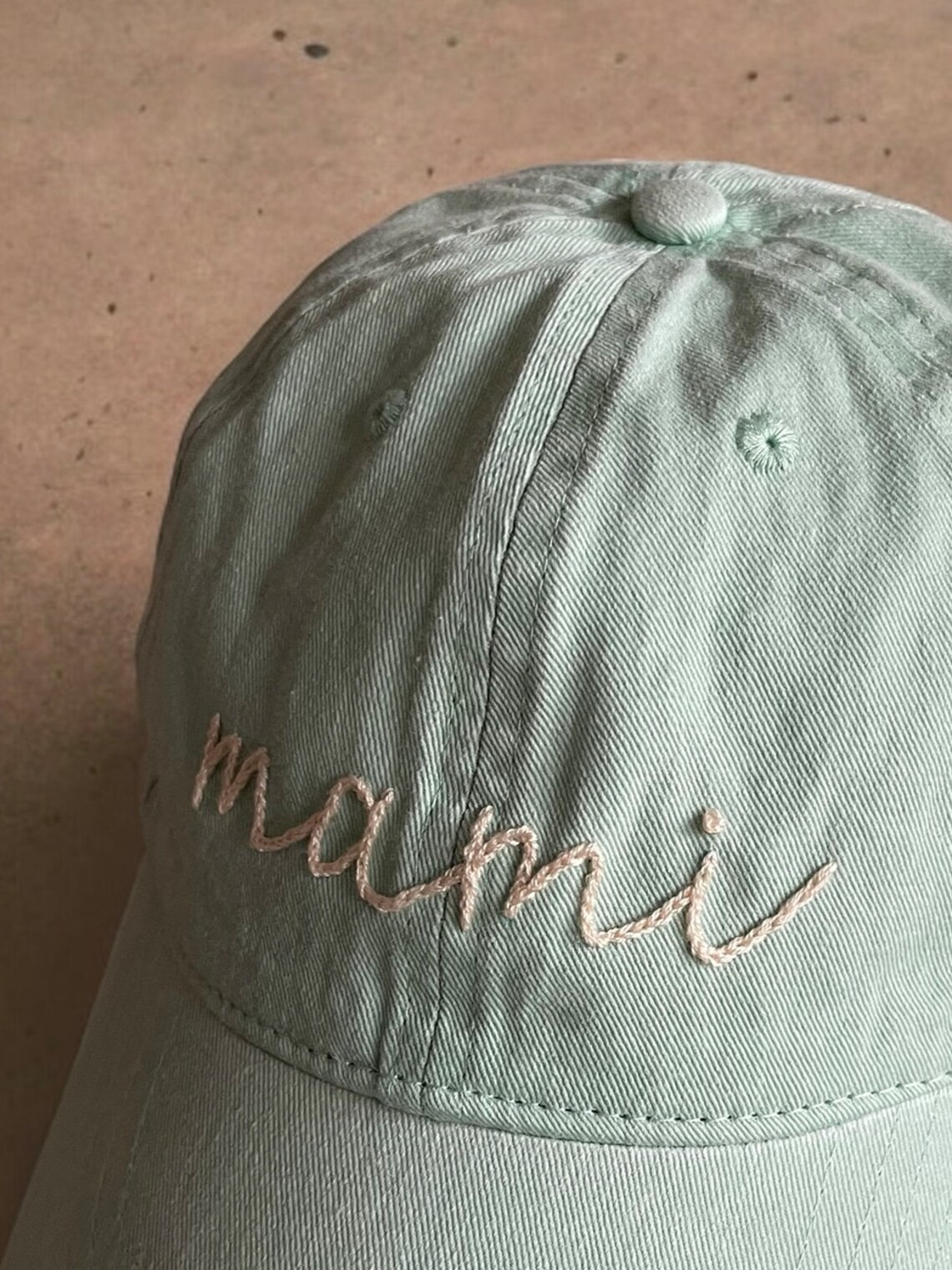 Mami Mommy Hand-stitched Spanish Language Hats, Custom Embroidered Caps ...