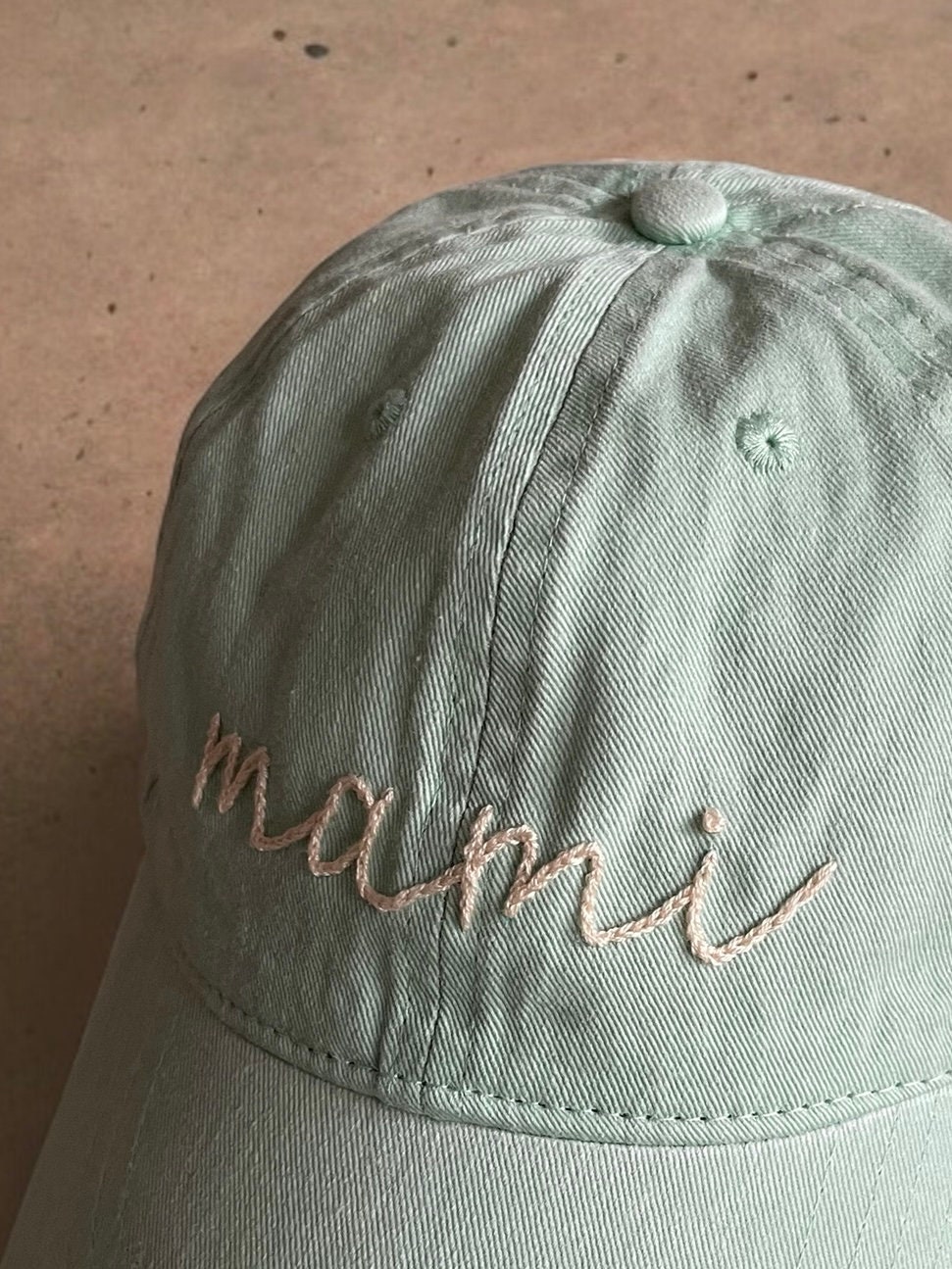 Mami Mommy Hand-stitched Spanish Language Hats, Custom Embroidered Caps ...