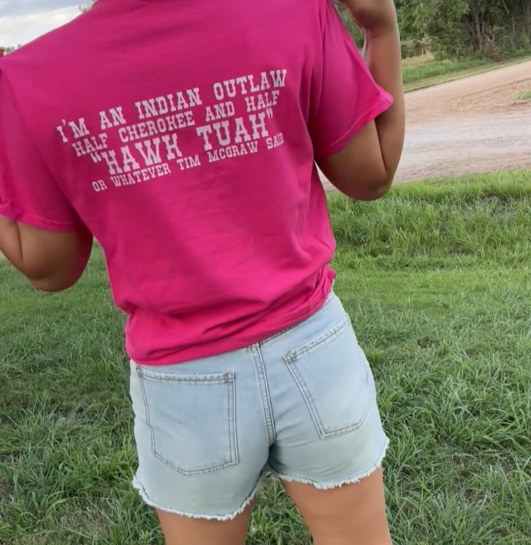 Hawk Tuah Spit on That Thang Funny Viral Tiktok Shirt, Western, Mcgraw ...