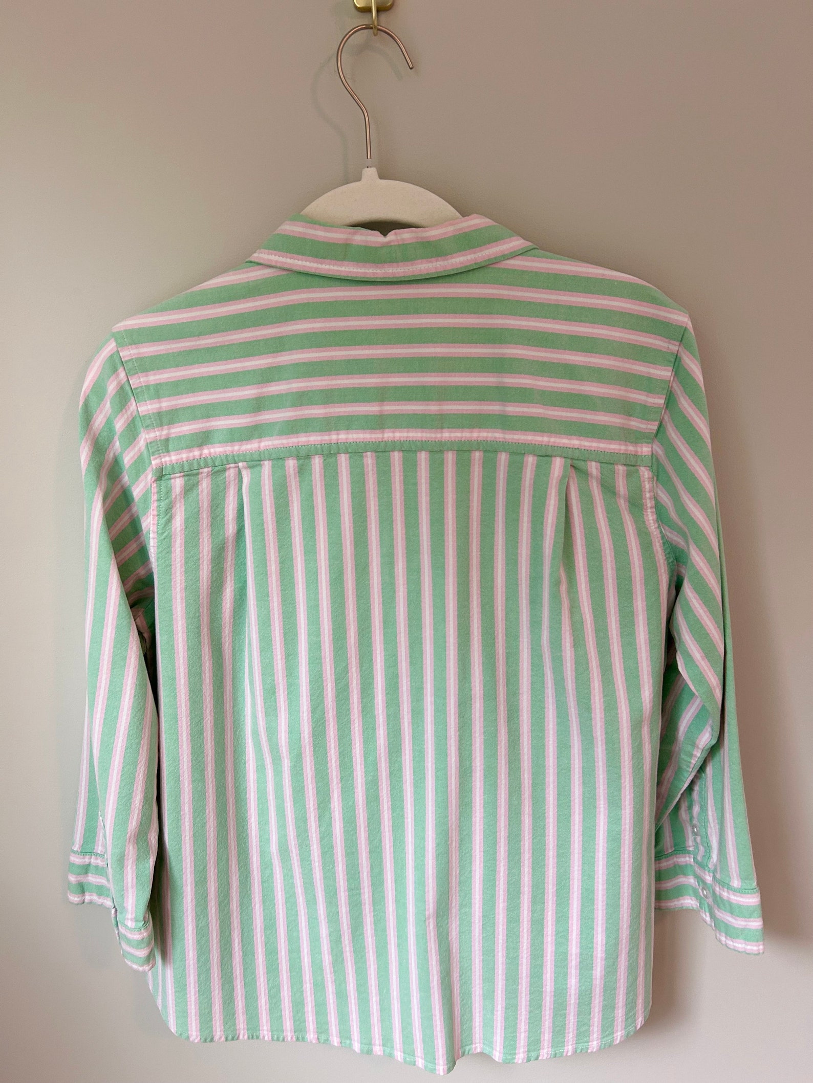 Vintage 2000s Y2K IZOD Preppy Pastel Button Down Striped - Etsy