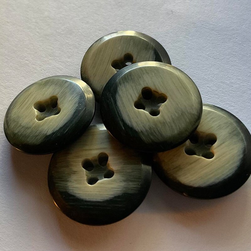 Two Tone Buttons - Etsy