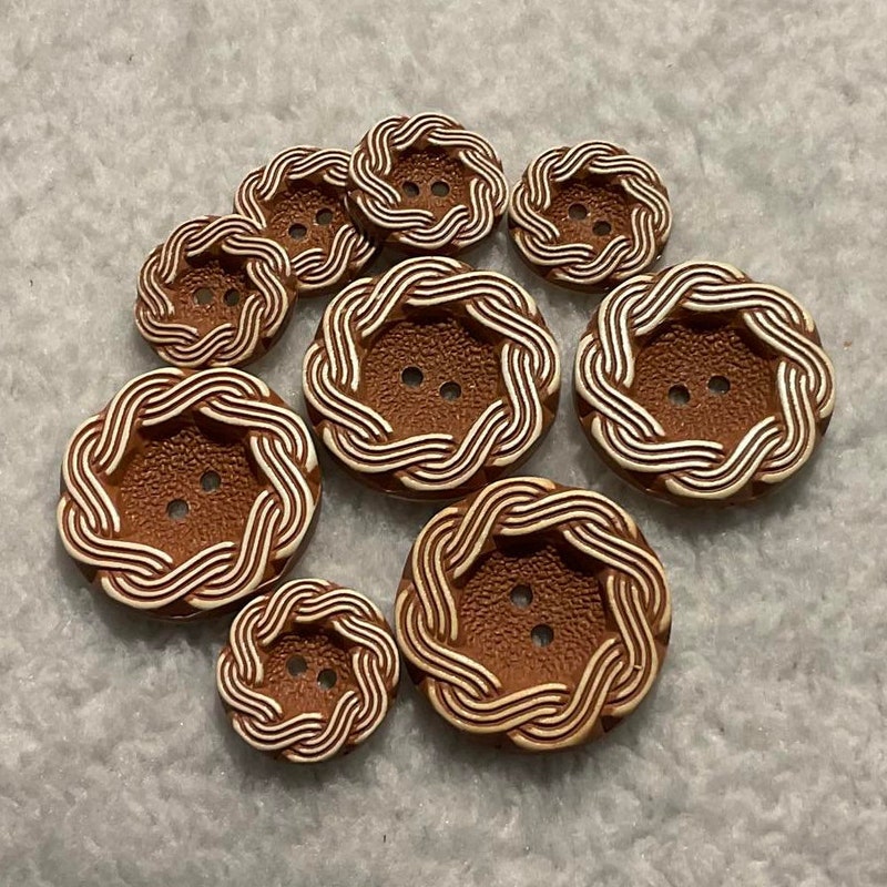 Taupe Buttons - Etsy