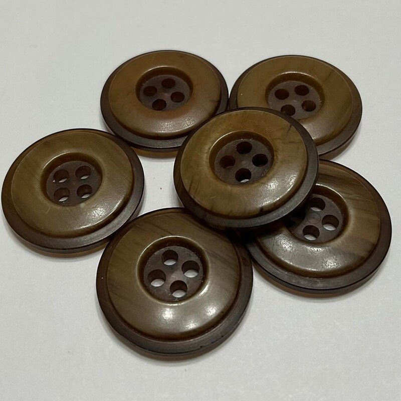 Two Tone Buttons - Etsy