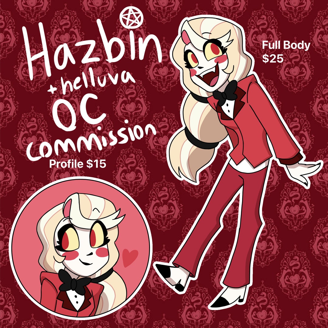 Hazbin Hotel / Helluva Boss OC Commissions - Etsy