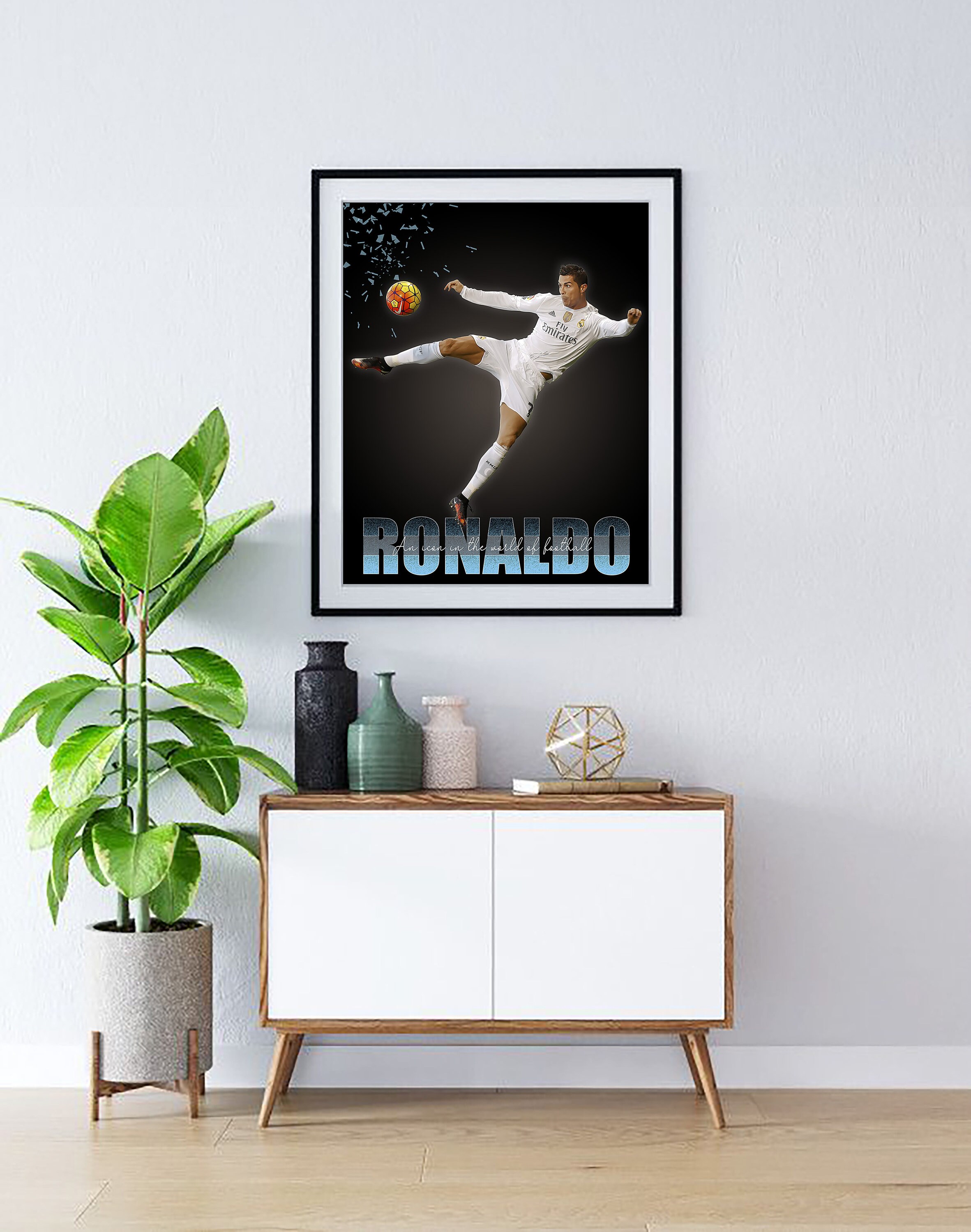 A Cristiano Ronaldo Football Kick Poster 8 ronaldo: Precision Strike ...